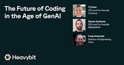 The Future Of Coding In The Age Of Genai Heavybit Tonicai