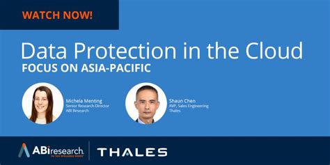 Clouddata Data Cloudsecurity Dataprotection Asiapacific Webinar… Abi Research
