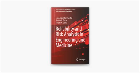 ‎reliability And Risk Analysis In Engineering And Medicine On Apple Books