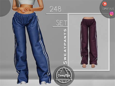 The Sims Resource Set 248 Sweatpants