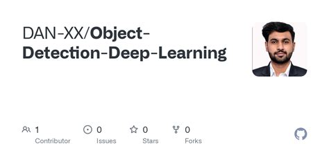 Github Dan Xxobject Detection Deep Learning