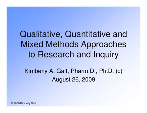Pdf Qualitative Quantitative And Mixed Methods Approaches To