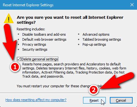 How To Reset Your Web Browser To Its Default Settings