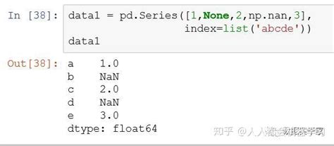 Python数据分析之pandas（三） 知乎