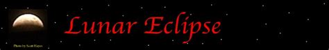 Lunar Eclipse
