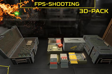 Fps Shooting Pack 3d Environments Unity Asset Store