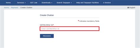 Create Challan Pre Login Create Challan Pre Login