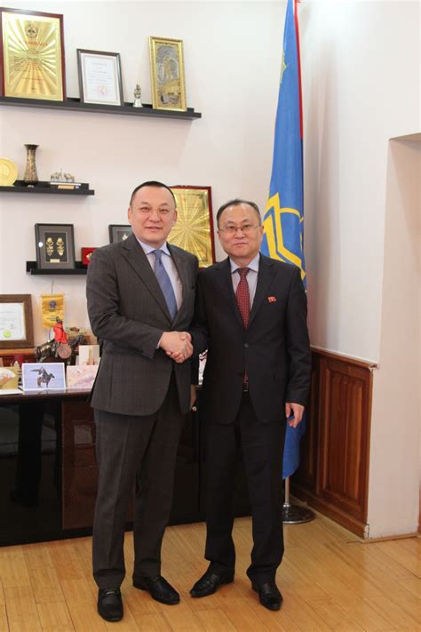 БНАСАУ аас Монгол Улсад суугаа Онц бөгөөд Бүрэн эрхт Элчин сайд… Монгол Улсын Их Сургууль