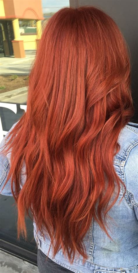 Copper Red Hair Color Dye