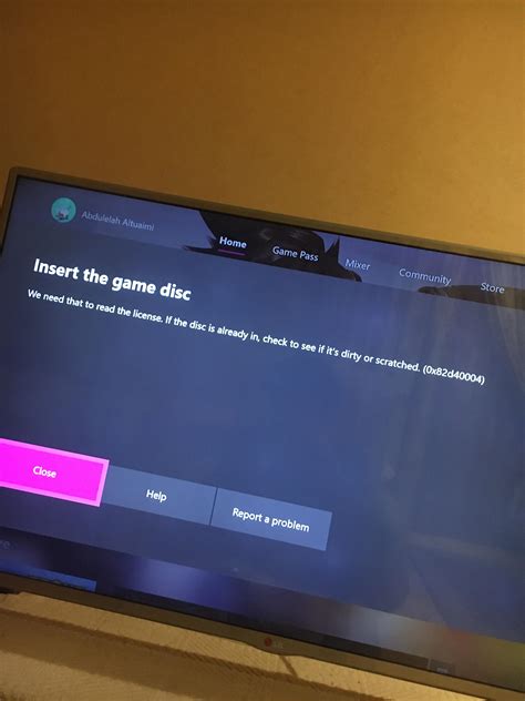 I Put On A Disc And Tried Playing The Game And This Is What I Got The Disc Is Not Even