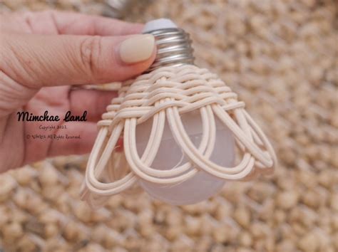 캠핑 삼정 파티라이트 디밍 Led 전구 줄조명 라탄 갓 야외조명 네이버 블로그