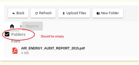 folders files still shows header when no files are present · issue 1