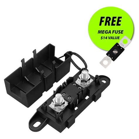 500a Mega Fuse Holder Base Mount 1224v Free Mega Fuse 4x4 Offroad
