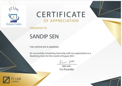 Sandip Sen On Linkedin Internship Experience Connections Marketing