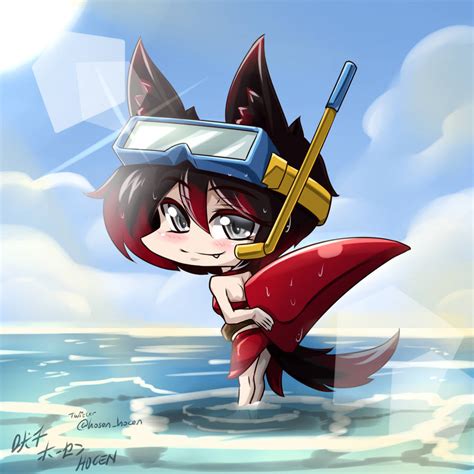 Rwby Chibi Ruby~ Summer By Hosen Hosen Hocen On Deviantart