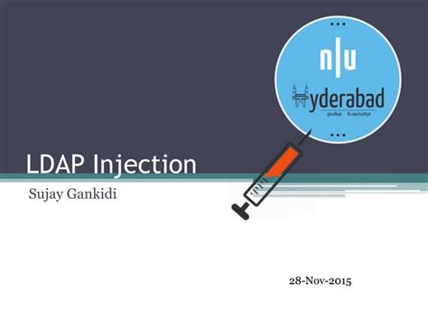 Ldap Injection Pptx
