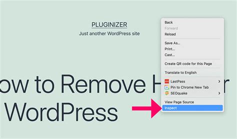 How To Remove The Header In Wordpress 3 Methods Pluginsforwp