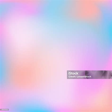 네온 홀로그램 화려한 벡터 배경입니다 추상 부드러운 파스텔 색상 배경 막입니다 핑크 블루 오렌지와 흰색 색상에 0명에 대한 스톡
