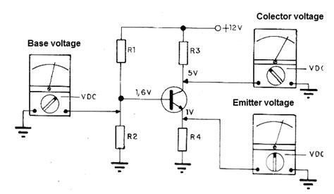 Measuring Voltages In A Transistor Ins038e