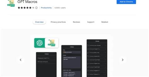 Gpt Macros Ai Tool • Anyfp