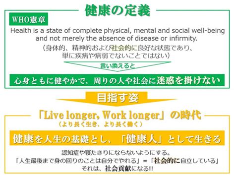 「健康」とは、そもそも何なのか？ 健康豆知識