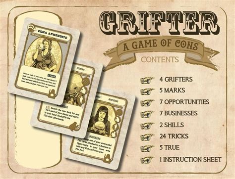 Grifter A Game Of Cons