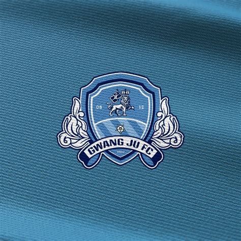 광주fc 축구클럽 엠블럼 디자인 로고 디자인 포트폴리오 크몽