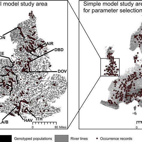 Right Study Area Used For The Selection Of Bioclimatic Variables