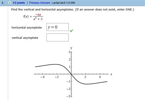 Solved Find The Vertical And Horizontal Asymptotes If An
