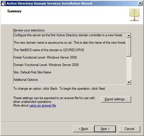 How To Create A Domain Controller Azurecurve