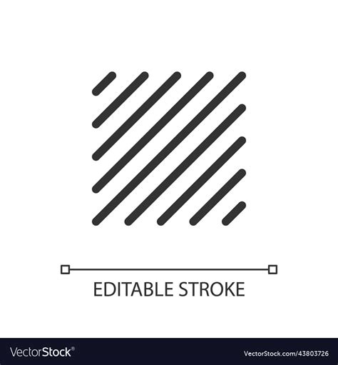 Selected Area Pixel Perfect Linear Ui Icon Vector Image