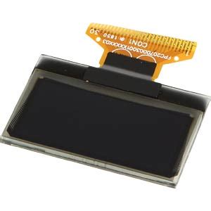 DEP D Y OLED X Px Yellow Black Inch At Reichelt Elektronik