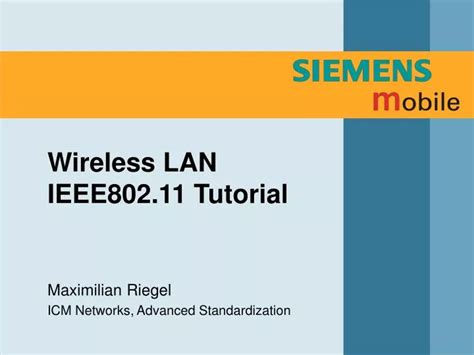 ppt wireless lan ieee802 11 tutorial powerpoint presentation free