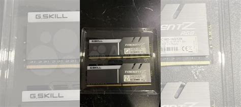 Оперативная память G Skill Trident Z Rgb купить в Москве Электроника Авито