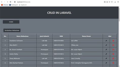 Tutorial Membuat Crud Dengan Laravel Eloquent Model By Ade Ryan Medium