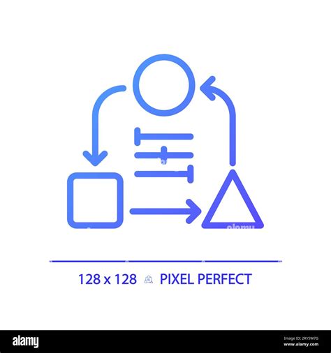 2d Thin Linear Gradient Adaptability Icon Stock Vector Image And Art Alamy