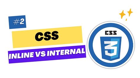 Inline Vs Internal Css Youtube