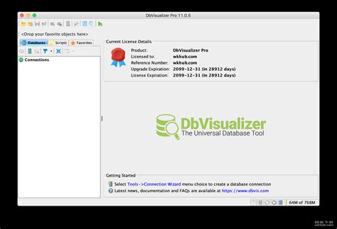 Dbvisualizer Pro 1105 强大的数据库管理工具wk网客下载
