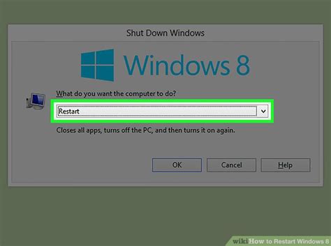 How To Restart Windows 8 8 Steps With Pictures WikiHow