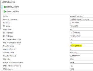 MCU PLUS SDK AM263PX Configuring MCSPI Modules With Different Transfer Modes With DMA Arm