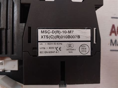 Eaton Dilm7 10 3 Pole Contactor 250v Dc Aeliya Marine