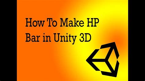 How To Make Hp Bar In Unity 3d Part 3 Freedom Arts 3d Tutorials