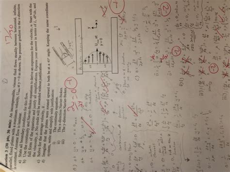 an incompressible viscous fluid flows steadily