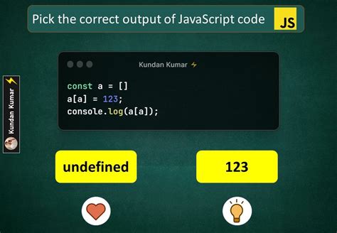 Tornike Zatuashvili On Linkedin Answer Is 123 In This Case Youre Trying To Use `a` Itself As