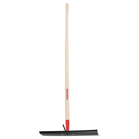 Razor Back Rebar Hook Concrete Rake With Wood Handle