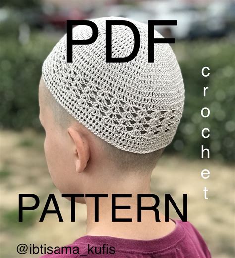 Crochet Kufi Hat Unisex Pdf Pattern Inspire Uplift