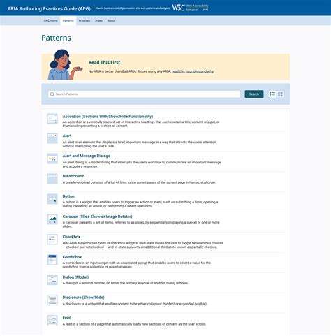 Design Card And List View Toggle And Filter For Patterns And Practices