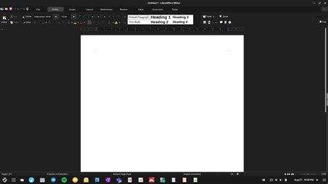 libreoffice dark theme ui readability issue buttons are hard to see