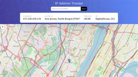 Frontend Mentor Ip Address Tracker Coding Challenge Solution