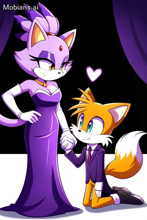 Blaze X Tails By Oneeyedhunter96 On Deviantart